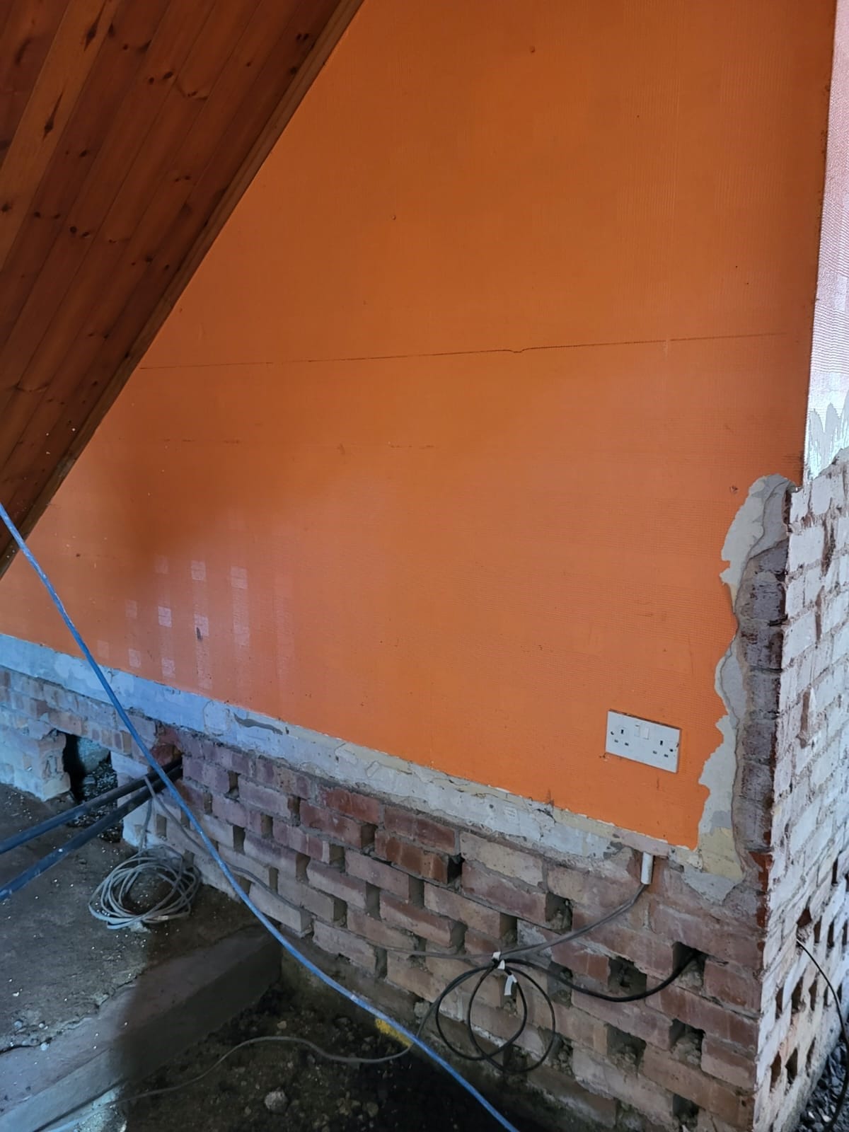 a recent damp proofing Course injection Belfast - Damp Works NI